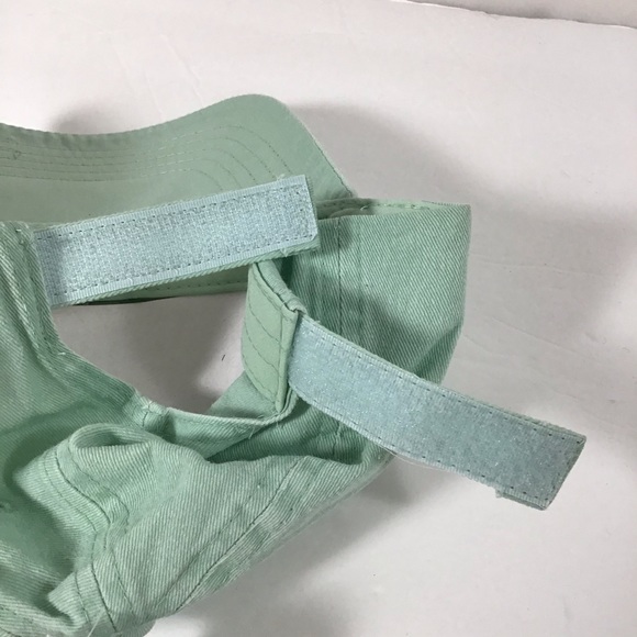 Accessories | Mint Green Washed Denim Ball Cap Nwt | Poshmark